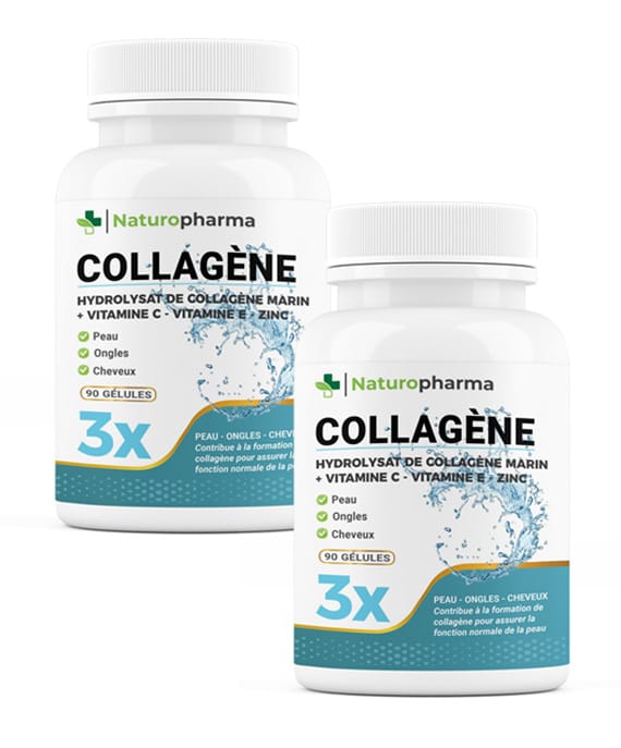 Collagène marin cure de 2 mois - Anti-âge, rides, ridules, ongles, cheveux & Articulations